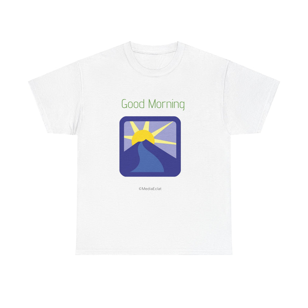 Good Morning | Unisex Garment-Dyed T-shirt – MediaEclat.store