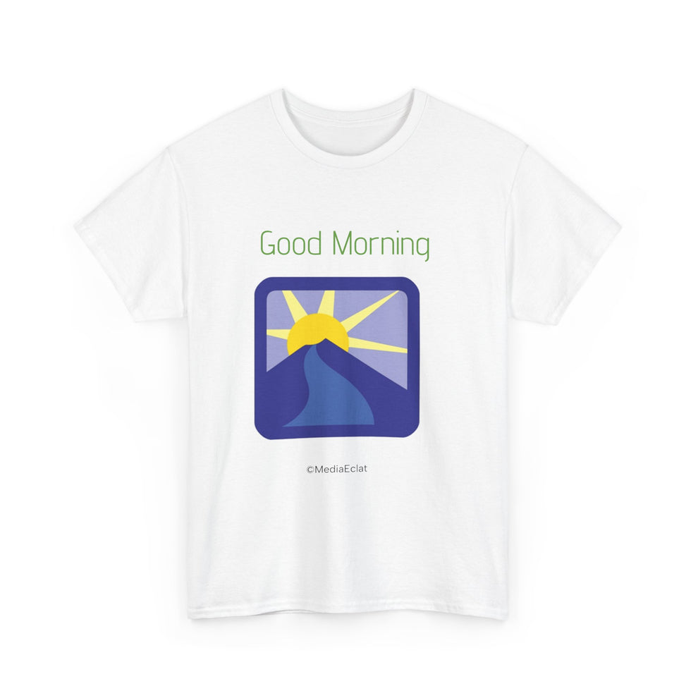 Good Morning | Unisex Garment-Dyed T-shirt – MediaEclat.store